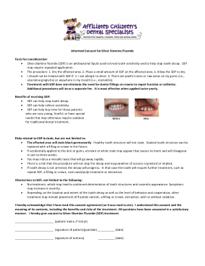 Fillable Online Silver Diamine Fluoride (SDF) Protocol for Arresting ...