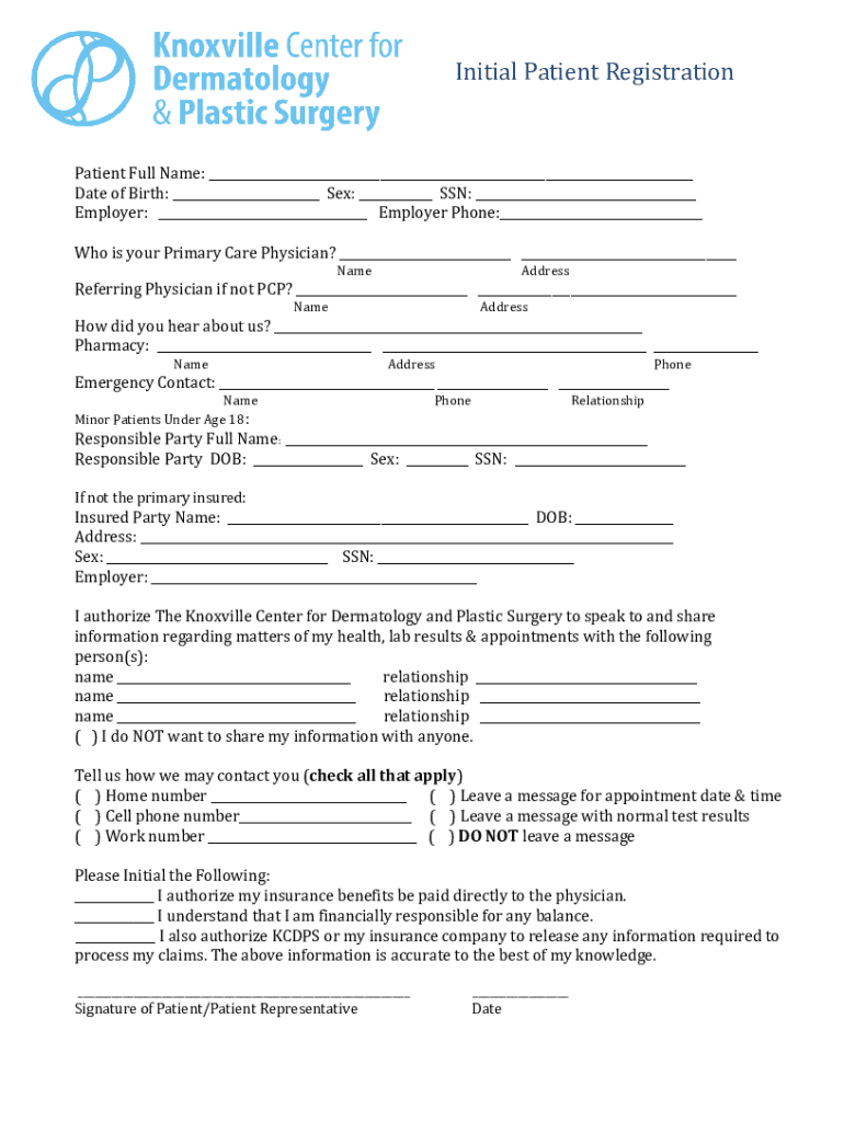 Fillable Online Patient Registration Form - d29z5vse0qpbr6.cloudfront ...