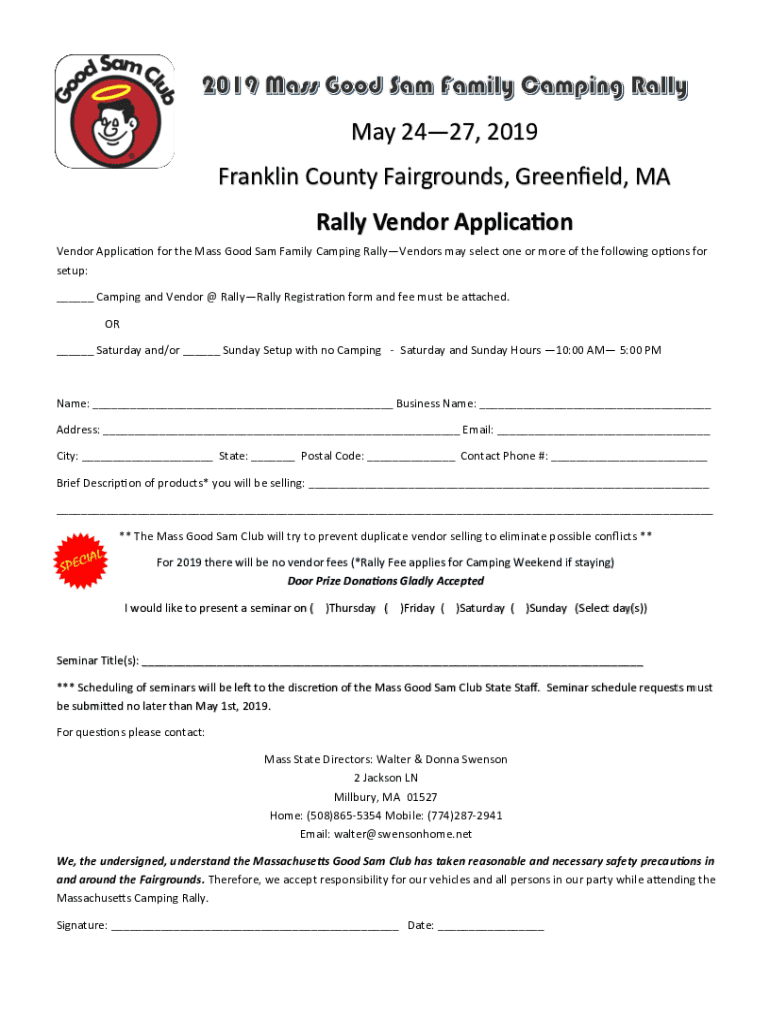 Fillable Online The Franklin County... - Franklin County Fair, Greenfield, Ma ... Fax Email ...