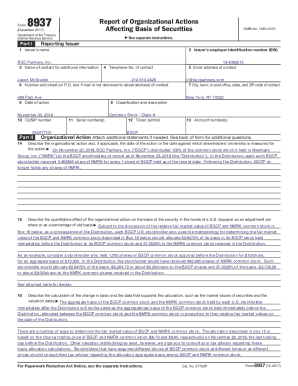 Fillable Online FORM 8937 - NMRK SPINw AttachmentFINAL.pdf Fax Email ...
