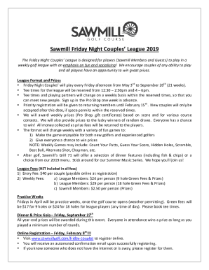 Fillable Online League Standings Sheets - bowl Fax Email Print - pdfFiller