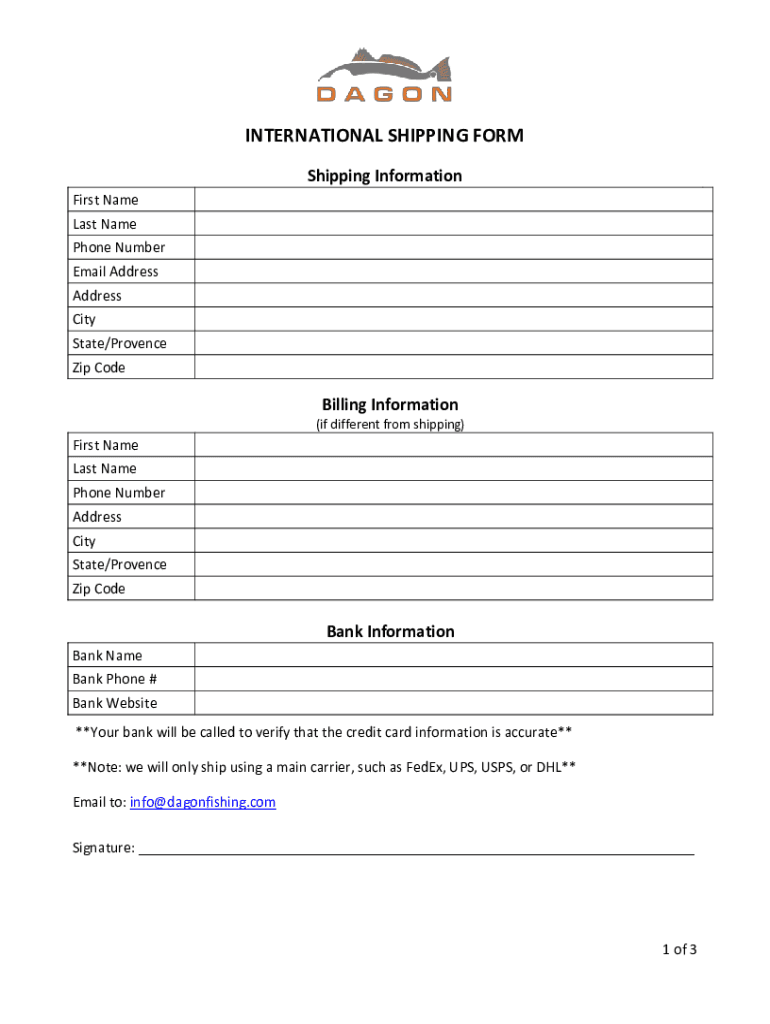 Fillable Online 5 Tips to Make Sure Your International Shipping Label ...