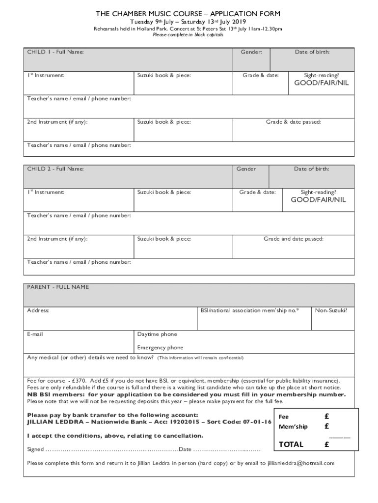 Fillable Online 2019 CMC Form.docx Fax Email Print - pdfFiller
