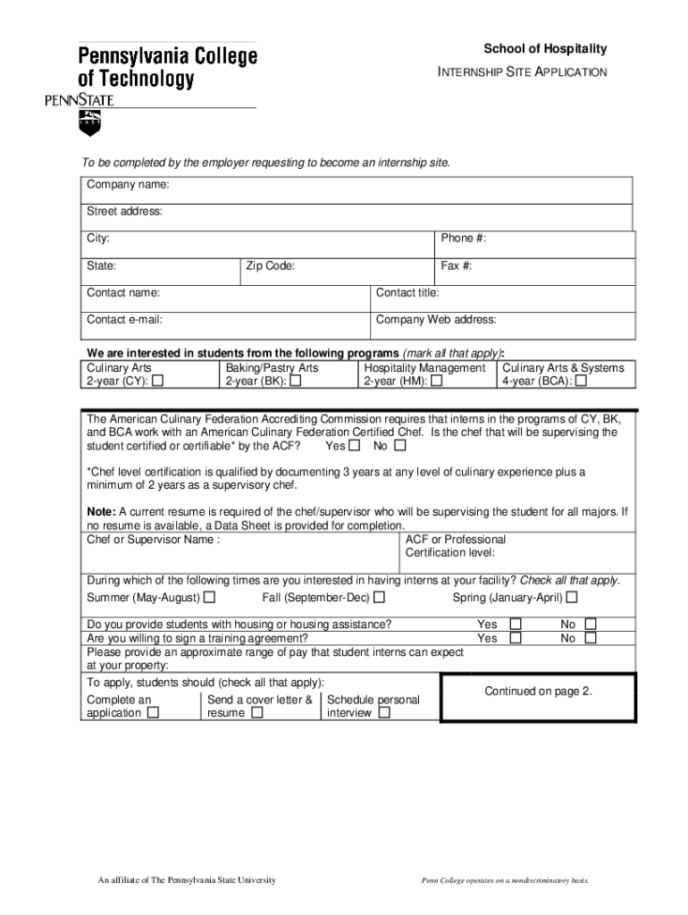 Fillable Online Request Letter Template for Internship - Sample with ...
