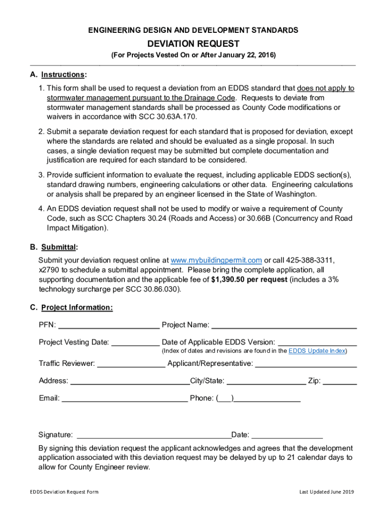Fillable Online Deviation request form template" Keyword Found Websites ...