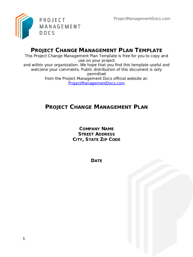 14+ Change Management Plan Templates - Free Sample ... Doc Template ...