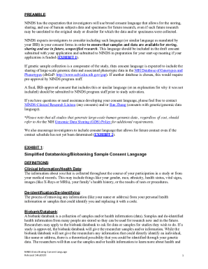 Fillable Online Sample Data Sharing Consent Form Fax Email Print ...