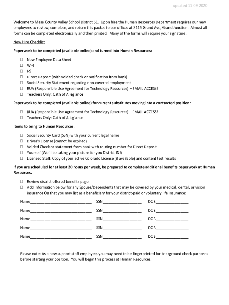 Fillable Online Home - Mesa County Valley School District 51 Fax Email Print - pdfFiller