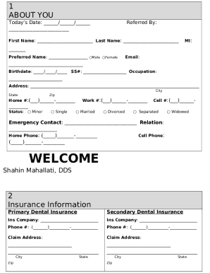 Online Welcome Doc Template | pdfFiller