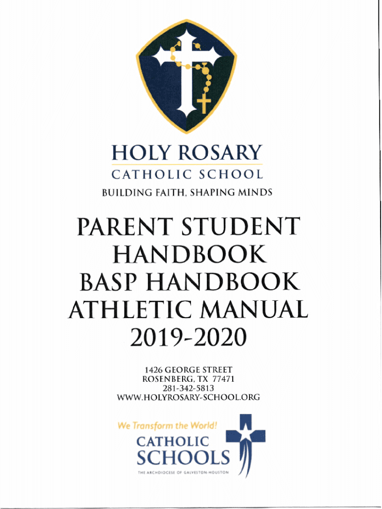 Fillable Online HRCS School Forms - Holy Rosary Catholic School ... Fax ...