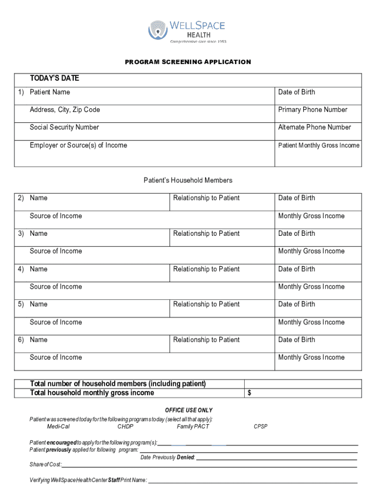 Fillable Online WellSpace Health Fax Email Print - pdfFiller