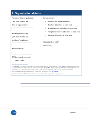 - Download and save a copy of the CTP Application Doc Template | pdfFiller