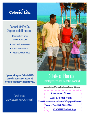 Fillable Online Colonial Life Pre-Tax Supplemental Insurance Fax Email ...