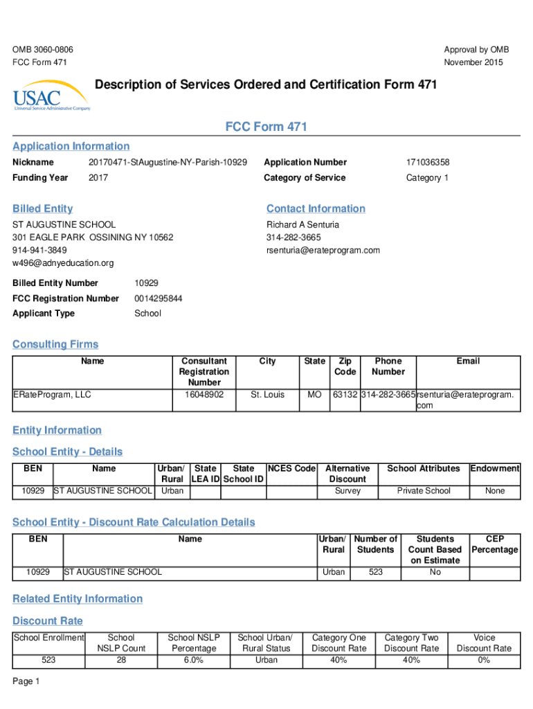 Fillable Online 47 CFR0.408 - OMB control numbers and expiration dates ...