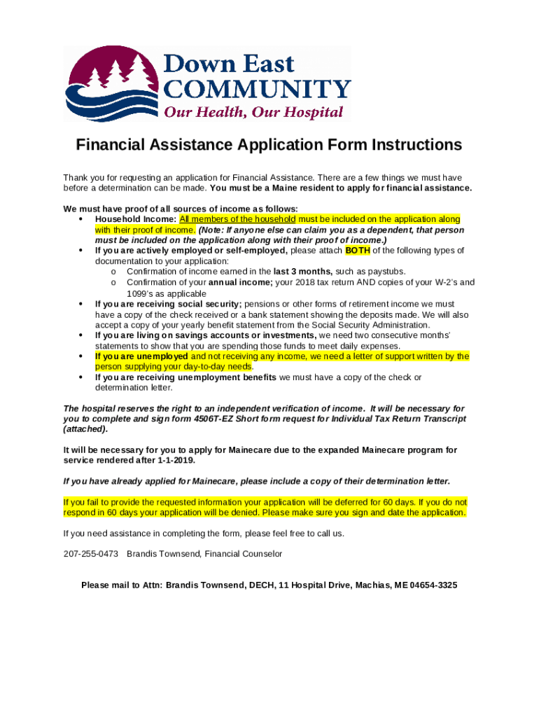 What to Know About Hospital Financial Assistance Policies ... Doc ...