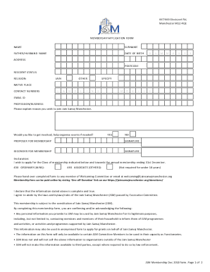 Fillable Online JSM NEW FORM.xlsx Fax Email Print - pdfFiller