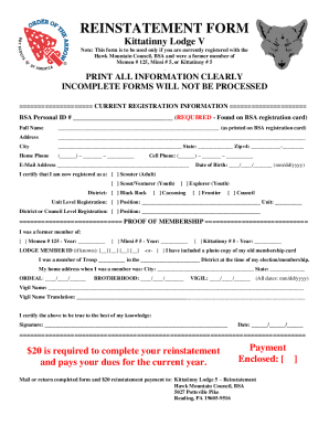 Fillable Online Individually Billed Card Account Reinstatement Form ...