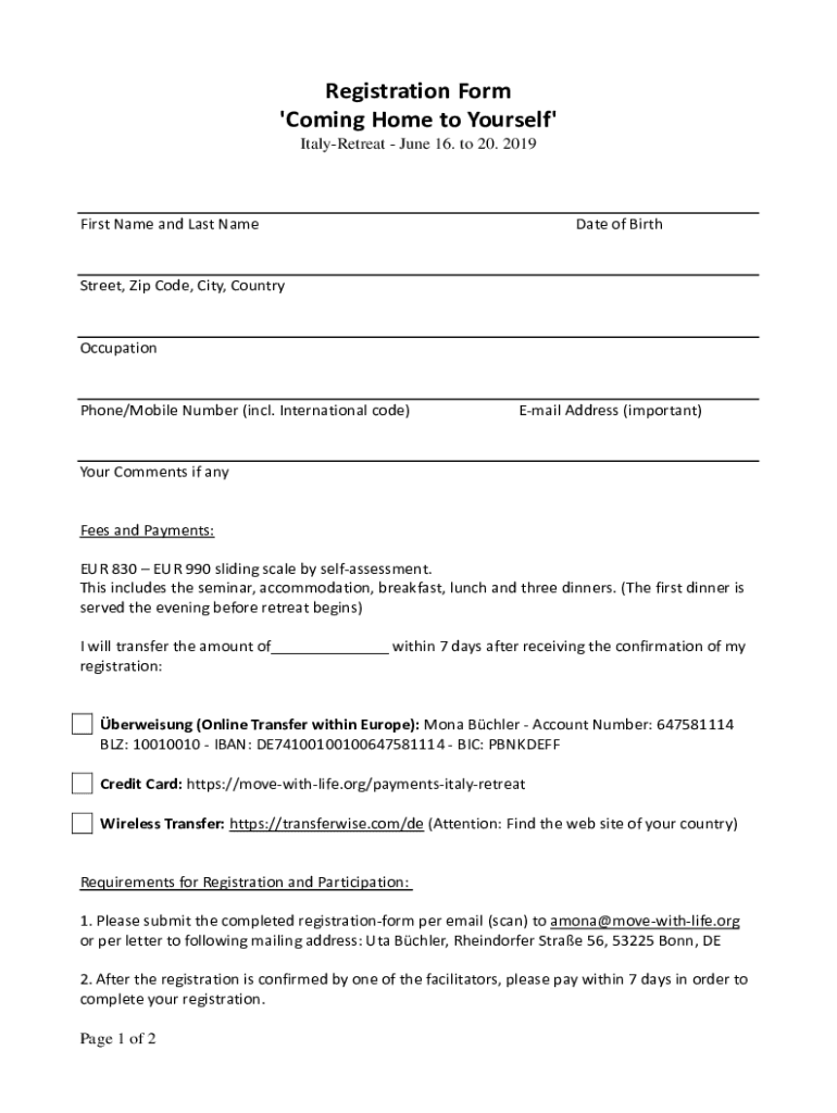 Fillable Online How to get a residence permit for Italy? Fax Email ...