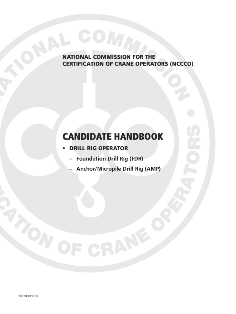 Fillable Online Certifications for Drill Rig Operators Introduced ...