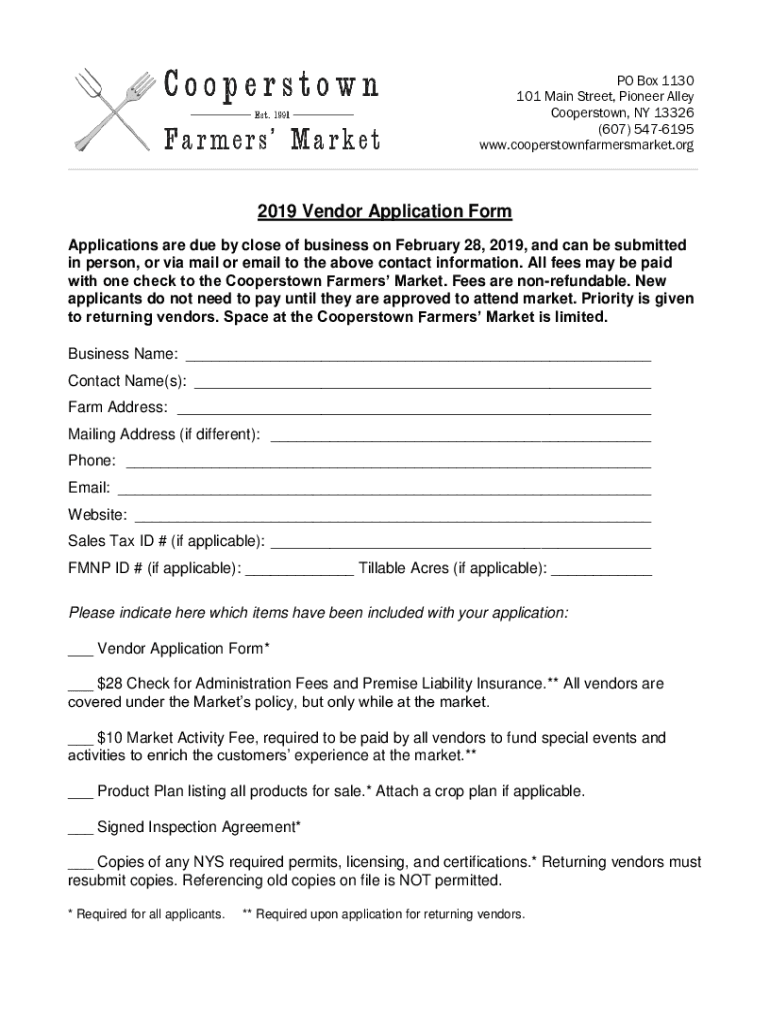 Fillable Online Cooperstown CenterCenters Health Care Nursing and ...