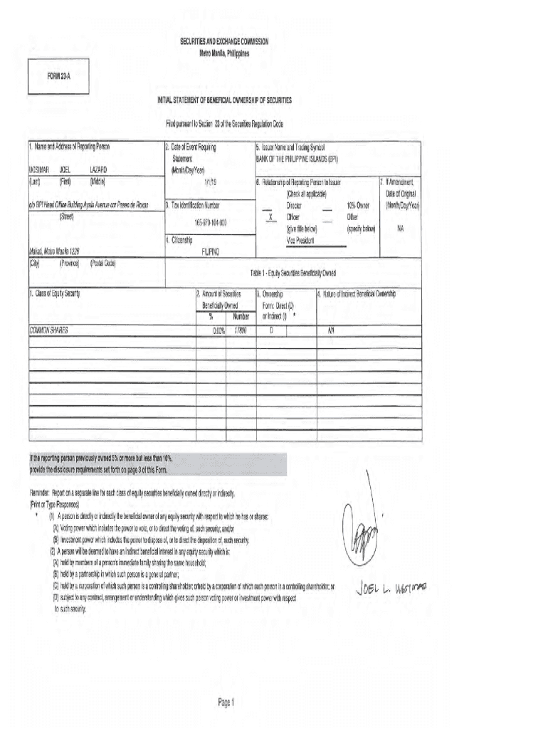 Fillable Online c/o BPI Head Office Building Ayala Avenue cor Paseo de ...