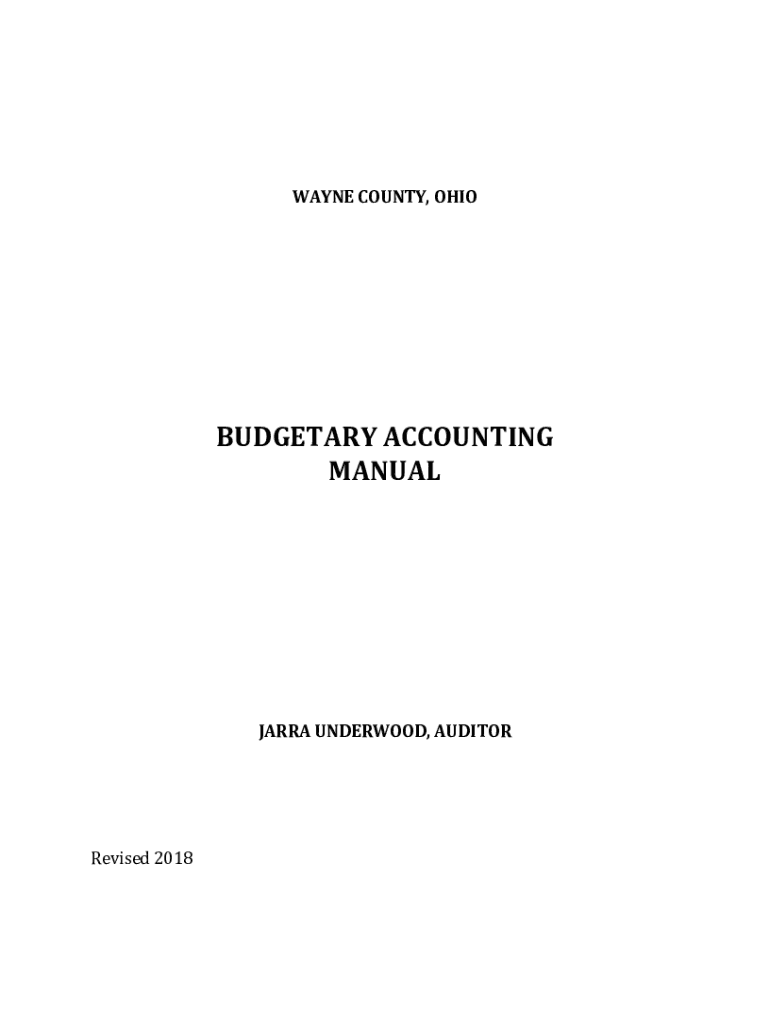 Fillable Online Wayne County Auditor - Wayne County Auditor's Office ...