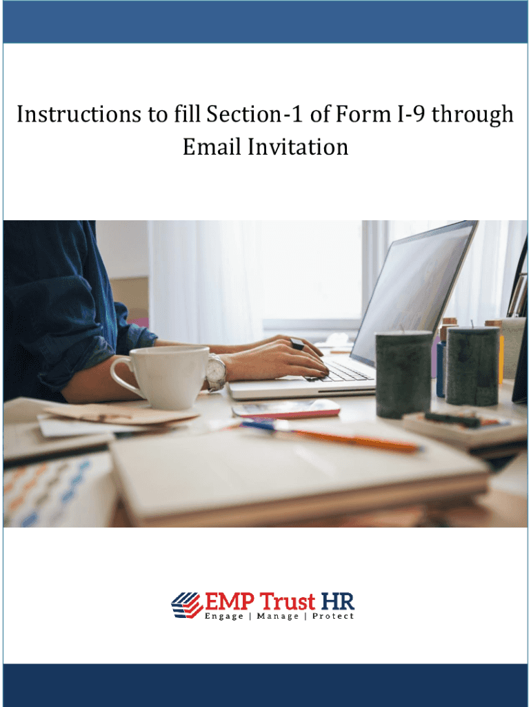 Fillable Online Instructions to fill Section-1 of Form I-9 through ...
