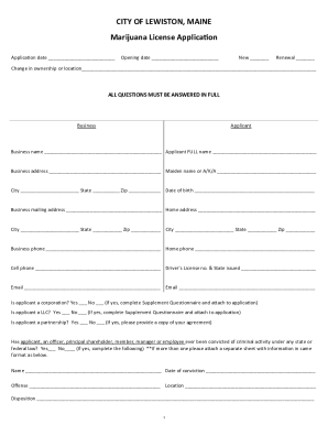 Fillable Online marijuana license application Dec182019 - Copy.pub Fax ...