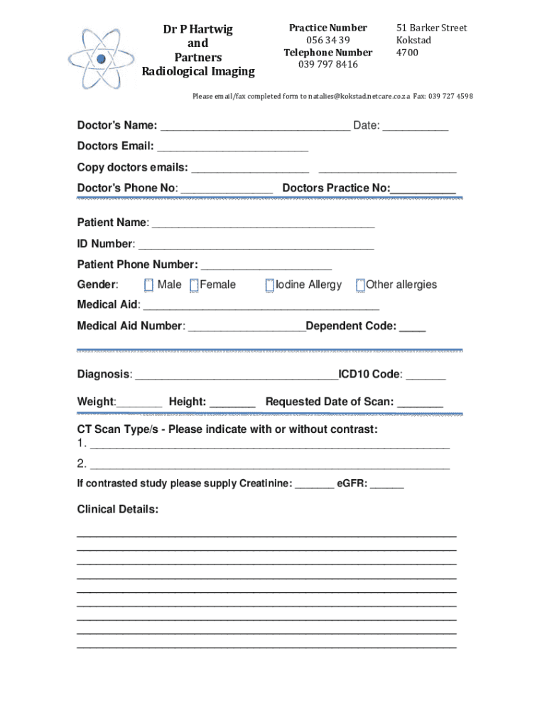 Fillable Online CT Request Form - Word.docx Fax Email Print - pdfFiller