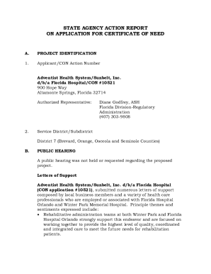 Fillable Online Adventist Health System/Sunbelt, Inc Fax Email Print ...