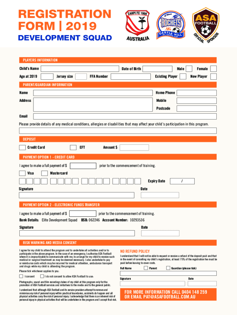 Fillable Online DEVELOPMENT SQUAD Fax Email Print - pdfFiller