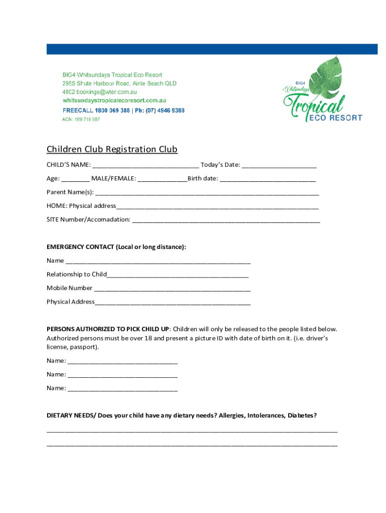 Fillable Online dietary restriction accomadation Fax Email Print ...