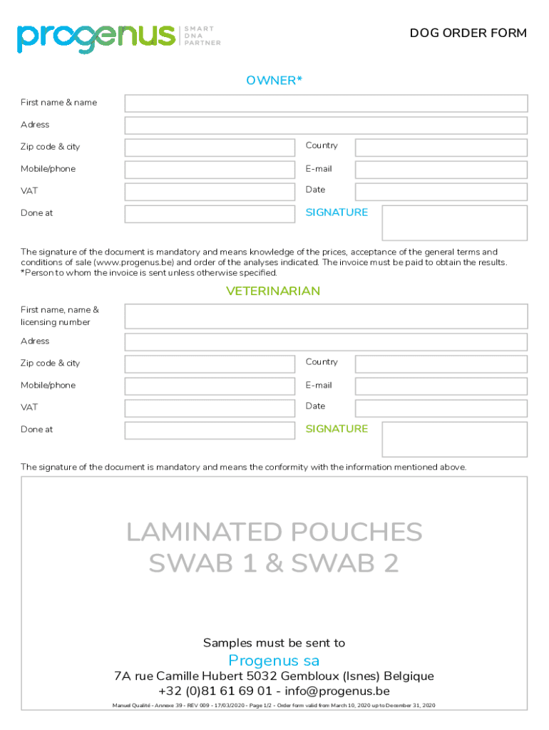 Fillable Online Pet Transfer Of Ownership Document - Fill Out and Sign ...