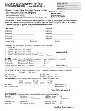 Fillable Online edit psr registration form for 2019 Fax Email Print ...