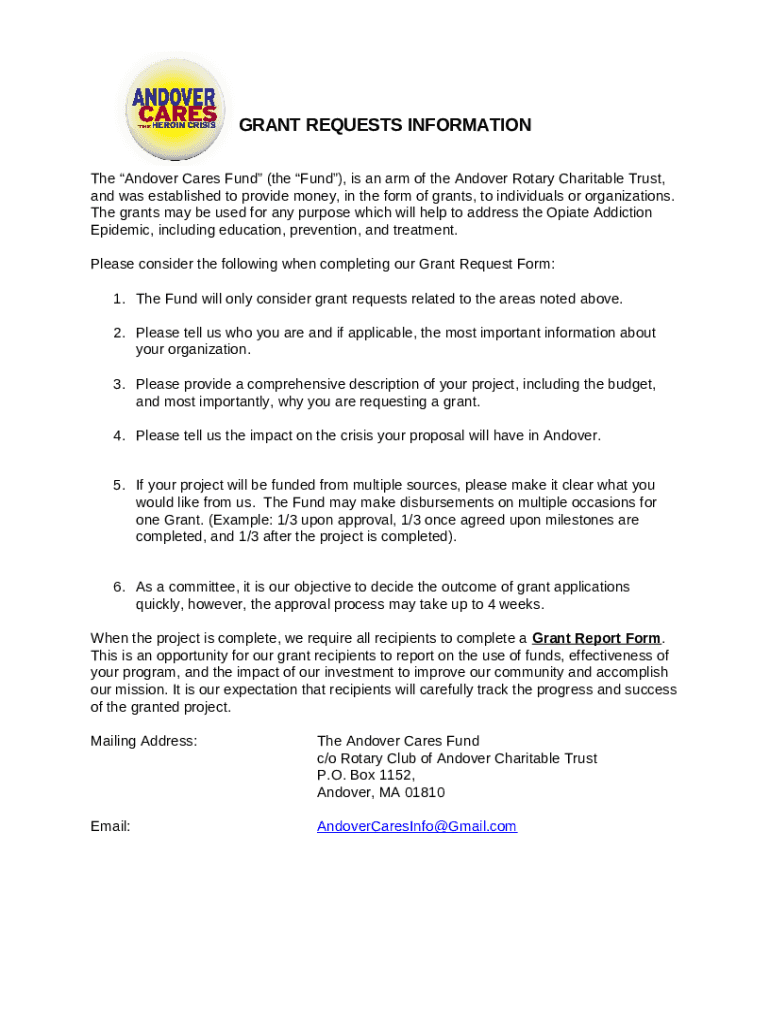 GRANT REQUESTS INATION Doc Template | pdfFiller