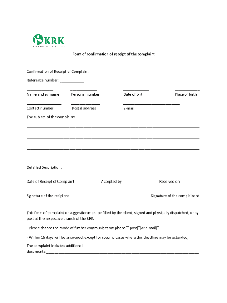 Fillable Online Confirmation Letter, Sample Confirmation Letter ...