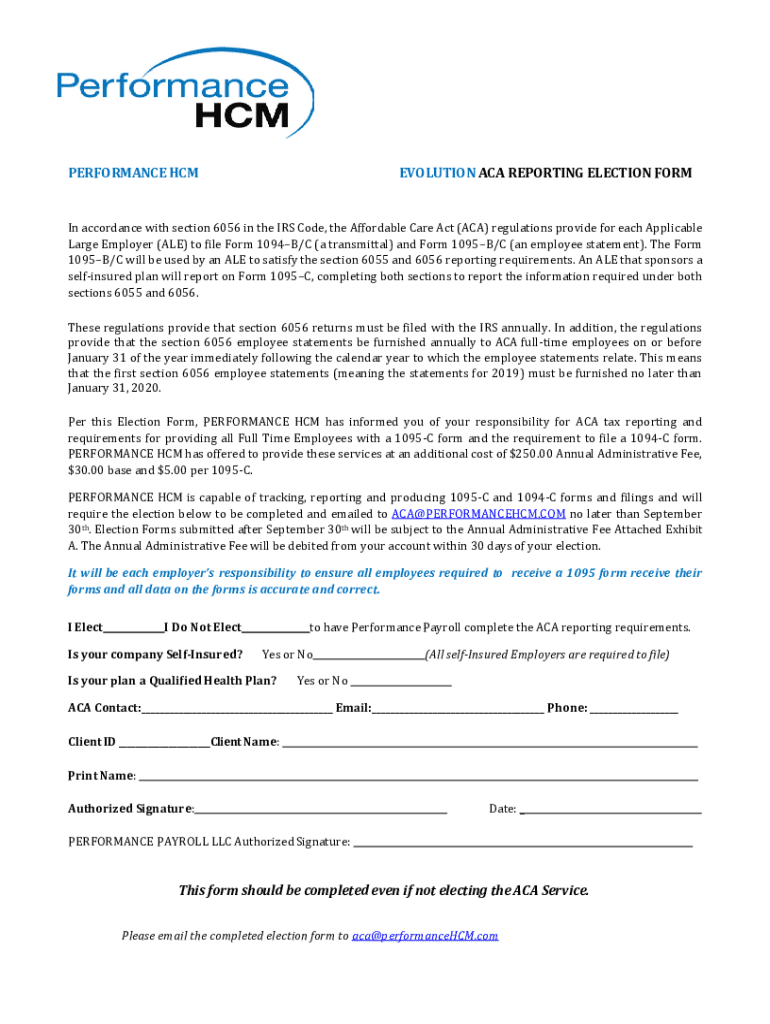 Fillable Online ACA Facts: Section 6056 Reporting RequirementsQuestions ...