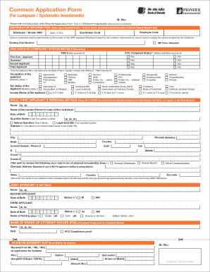 Fillable Online Common Application Form - Fill Online, Printable ...