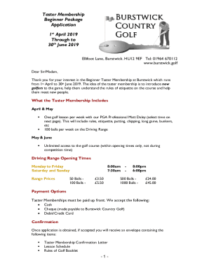 Fillable Online Taster Application Form Fax Email Print - pdfFiller