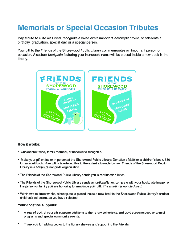 Fillable Online 7 Short Memorial Tribute Samples for FuneralsCake Blog ...