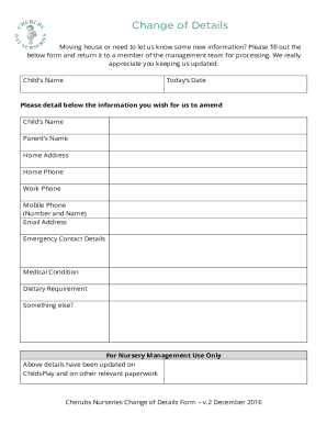Fillable Online Change of Address Checklist Who to Notify When Moving ...