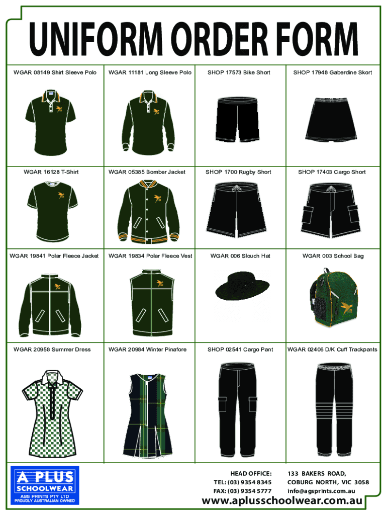 Postal Uniforms Online - Fill Online, Printable, Fillable, Blank ...