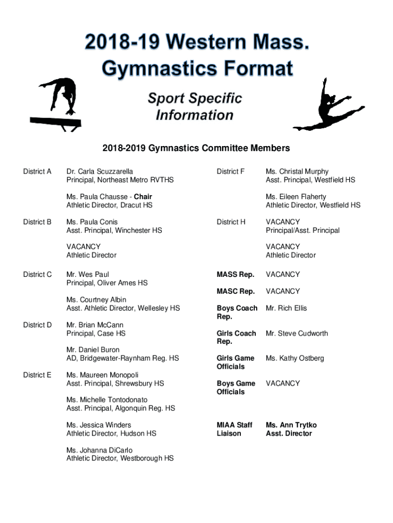 Fillable Online USA GymnasticsSchools that Sponsor Women's Gymnastics ...