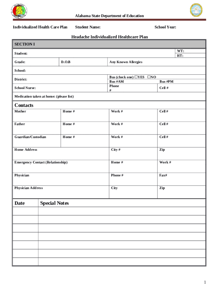 5 Phases of Migraine Headache Symptoms, Causes & Pain ... Doc Template ...