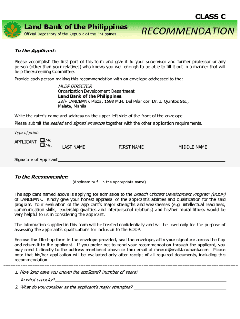 Fillable Online Please accomplish the first part of this form and give ...