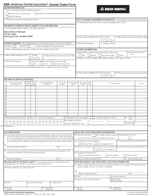 Fillable Online Blank dental claim form J430 editable.docx - Dental ...