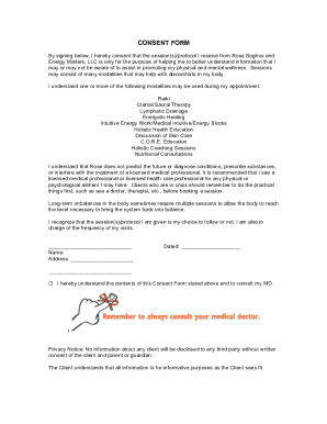 Fillable Online Consent Form for Website final Fax Email Print - pdfFiller