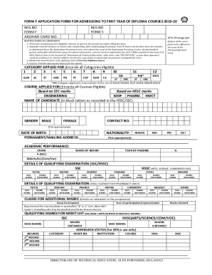 Fillable Online PDF Aadhaar Enrolment Form - UIDAI Fax Email Print - pdfFiller
