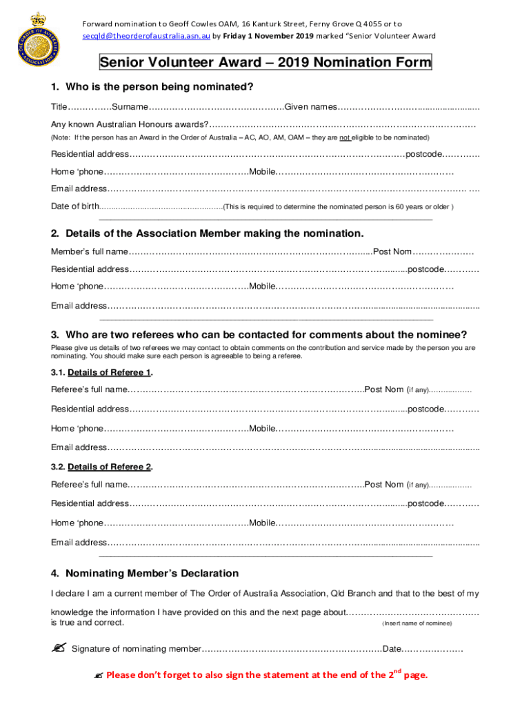 Fillable Online SVA form 2019 Fax Email Print - pdfFiller