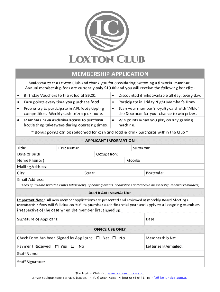 Fillable Online Writing a Membership Offer Letter (With 8+ Samples and ...